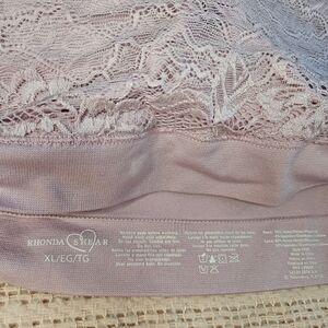 Rhonda Shear | Intimates & Sleepwear | Rhonda Shear Womens Xl Pink Lace ...